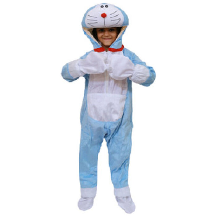 Doraemon Fancy Dress Costume for Kids – Cartoon Character Costume - Sai ...